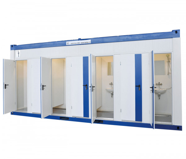 Container Doccia Maxi – La soluzione doccia per 14 persone. | TOI TOI