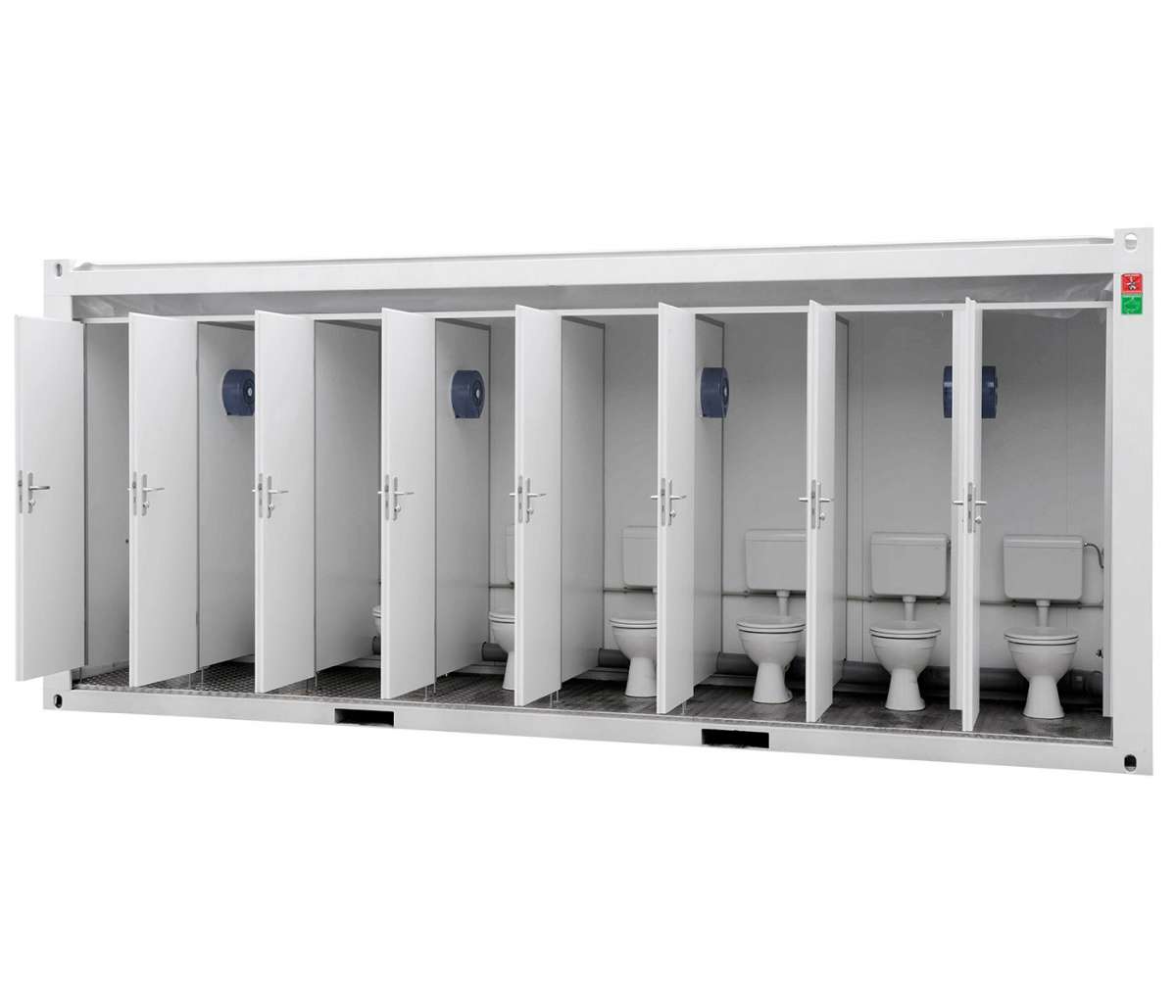 Louer un conteneur sanitaire auprès de TOI TOI | TOI TOI