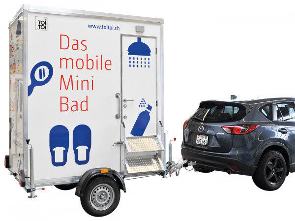 Das TOI® Mobile Minibad – Badezimmer-Komfort auf zwei Rädern | TOI TOI