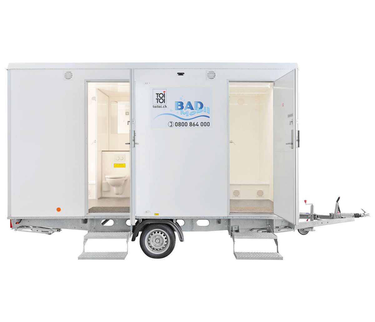 Mobile Badezimmer mieten | TOI TOI